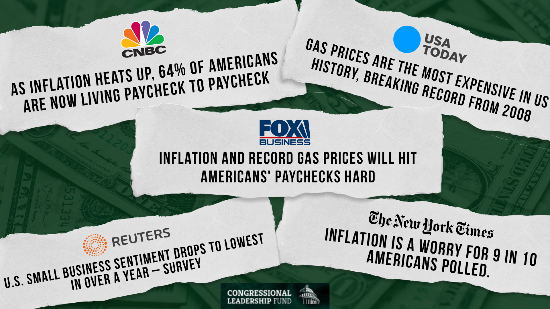 Inflation Highest Since 1982 - Congressional Leadership Fund